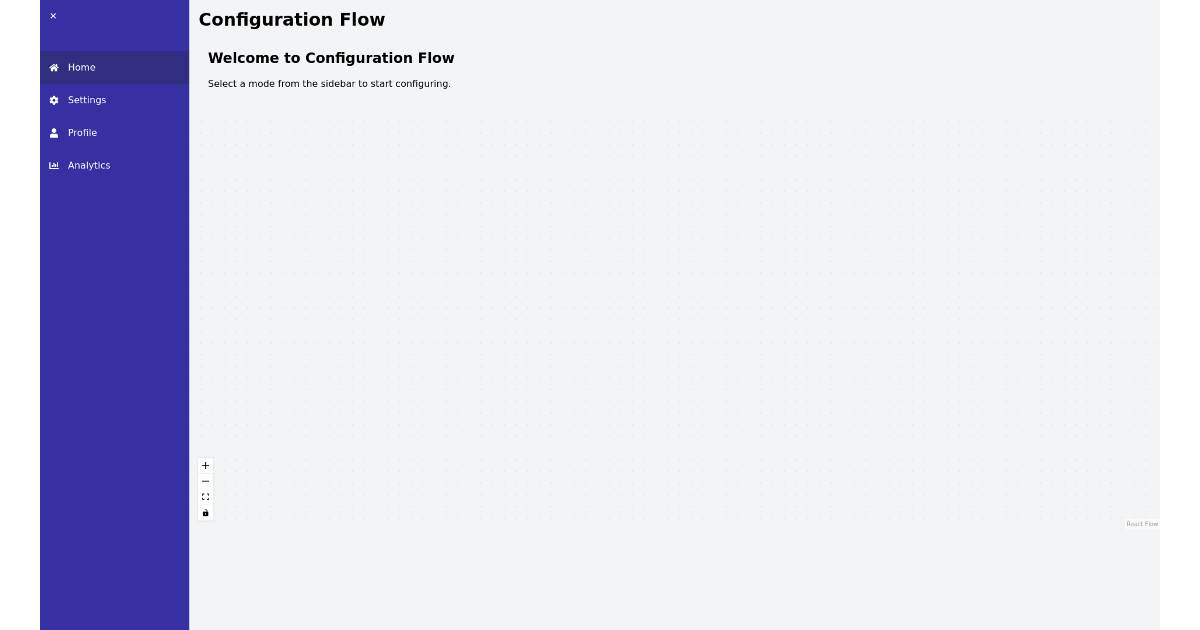 Configuration Flow - Free React, Tailwind Component