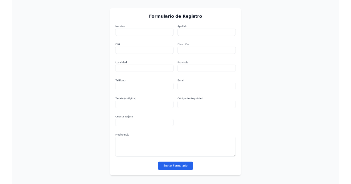 Form Schema - Free React, Tailwind Component