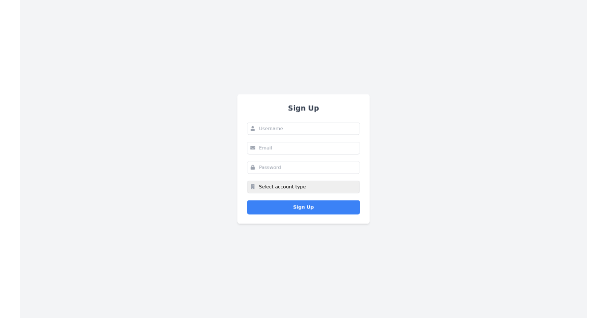 Instagram Style Form - Free React, Tailwind Component