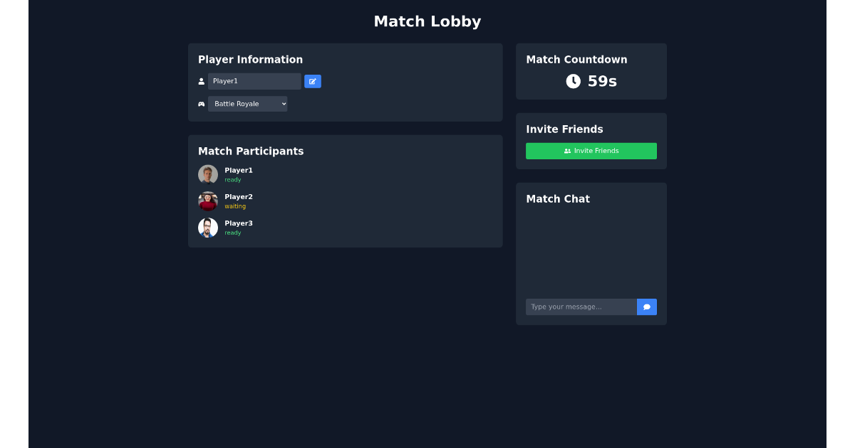 Build a BGMI-Style Game Using React and Tailwind CSS
