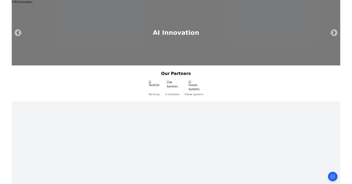 A I Web Component - Free React, Tailwind Component