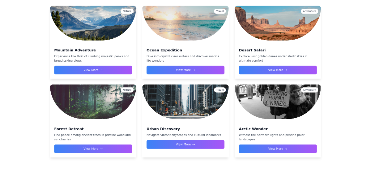 Element Grid - Free React, Tailwind Component