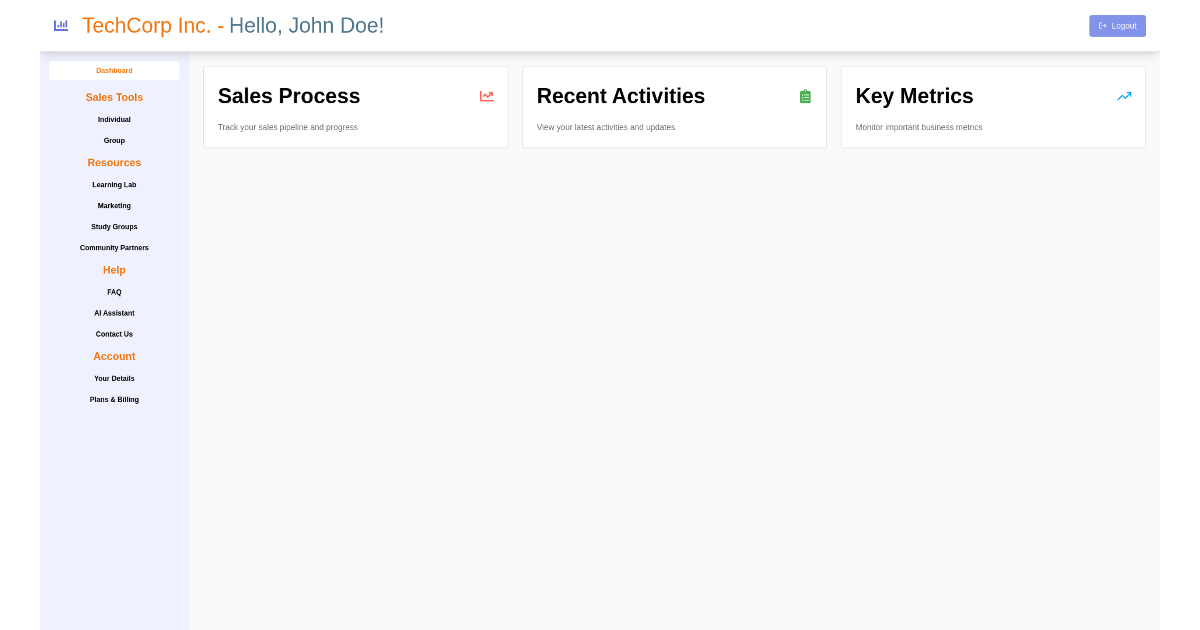 Layout - Free React, Tailwind Component