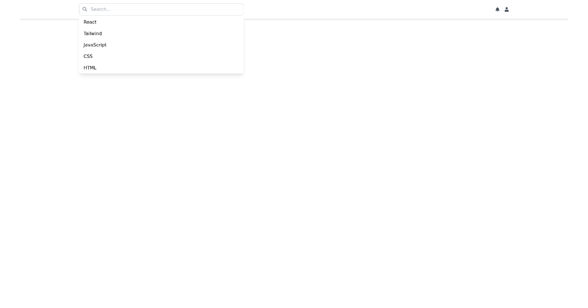 Header - Free React, Tailwind Component