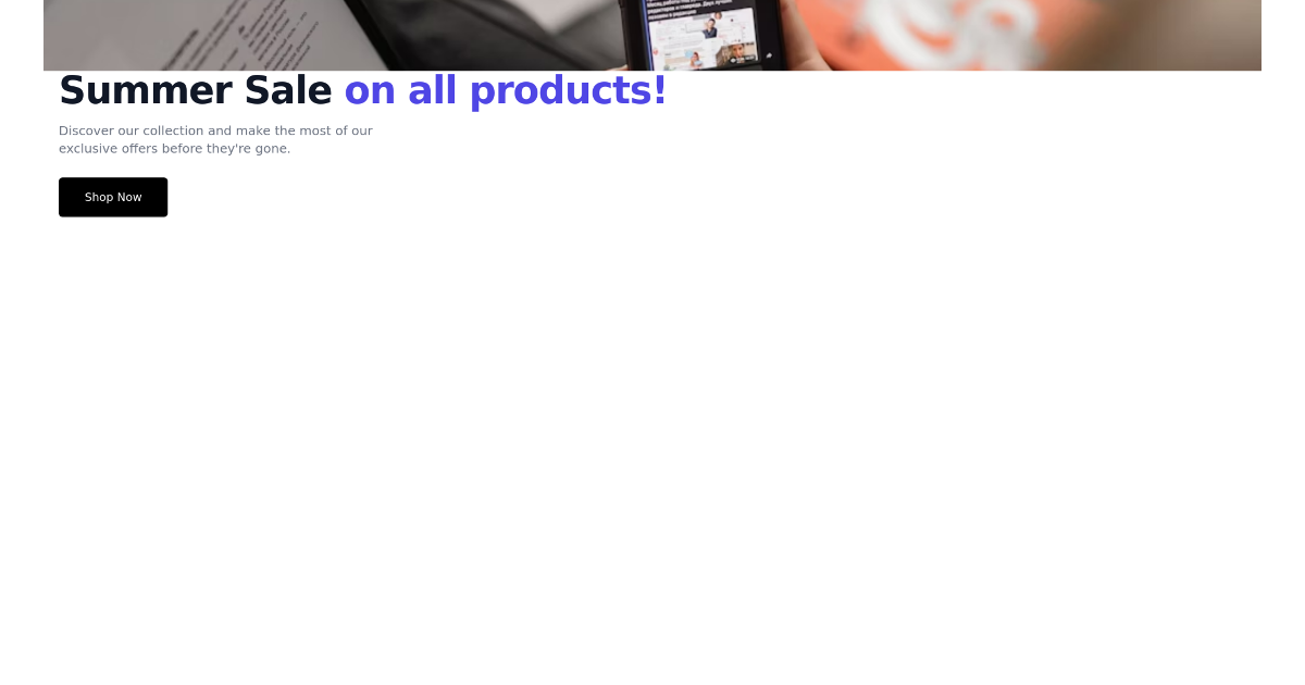 Hero Section - Free React, Tailwind Component