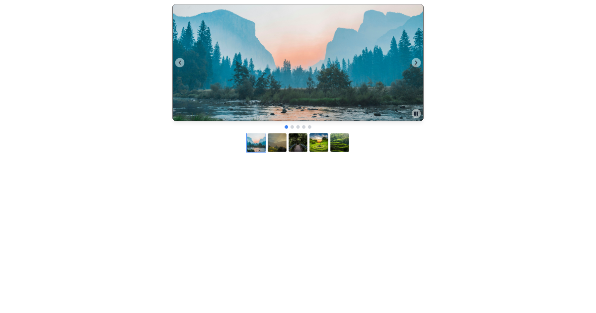 Image Slider - Free React, Tailwind Component
