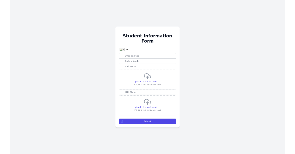 Input Form - Free React, Tailwind Component