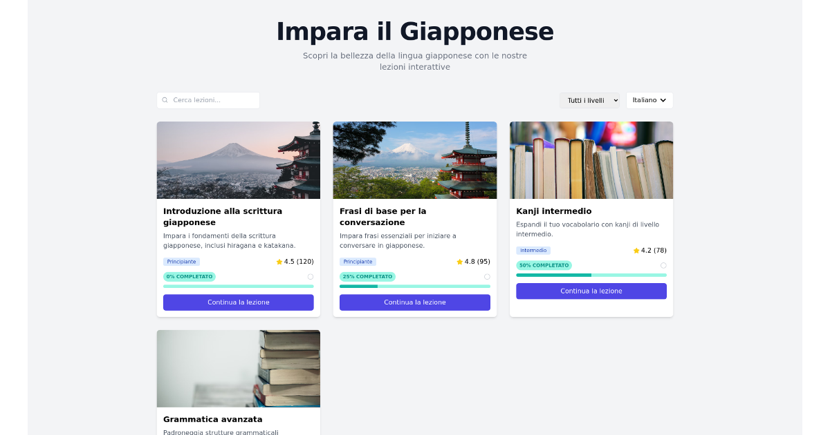 Learning Platform - Free React, Tailwind Component
