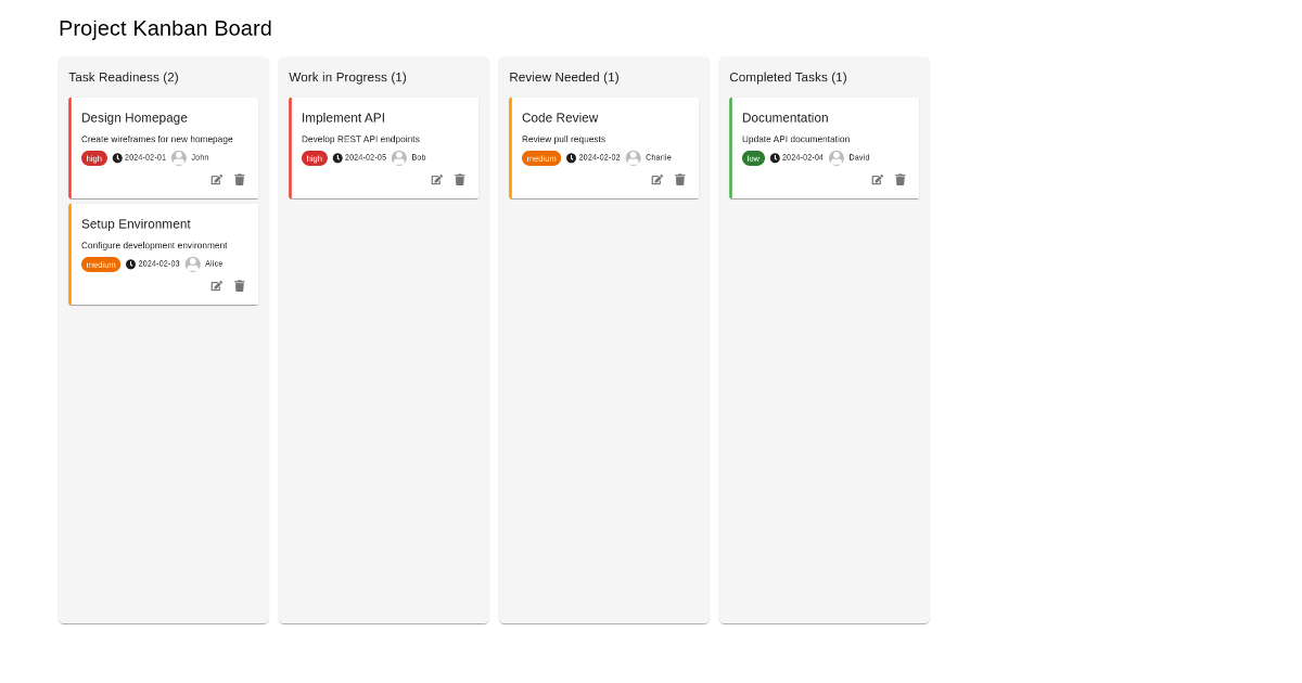 Column - Free React, Mui Component