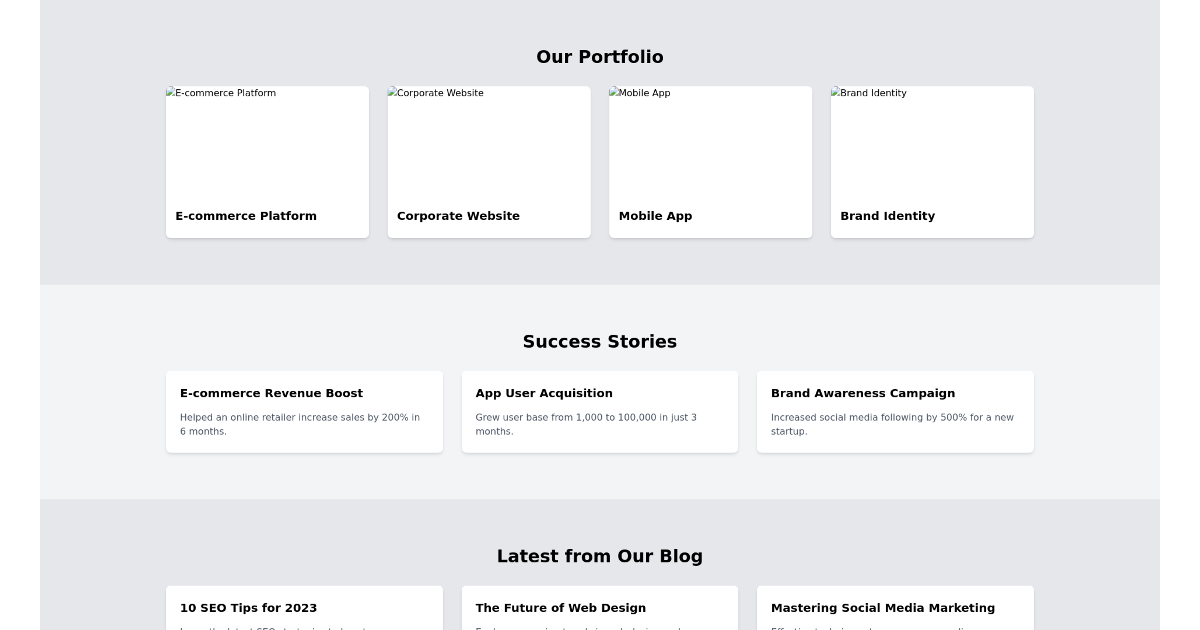 Landing Page - Free React, Tailwind Component