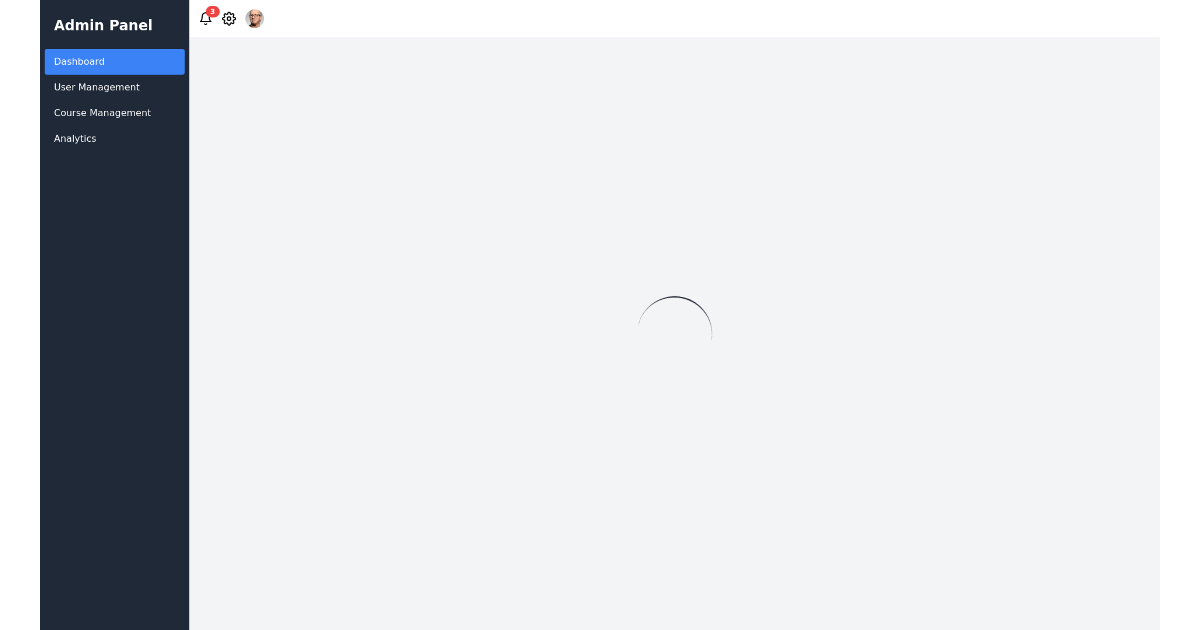 Admin Panel - Free React, Tailwind Component