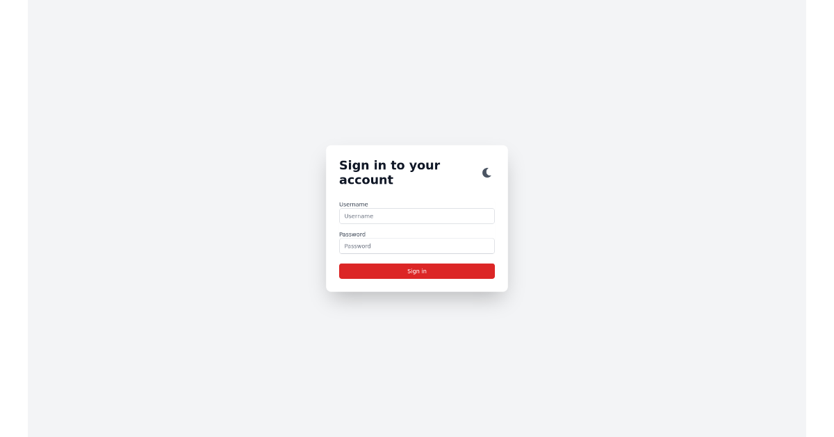 Login Form - Free React, Tailwind Component