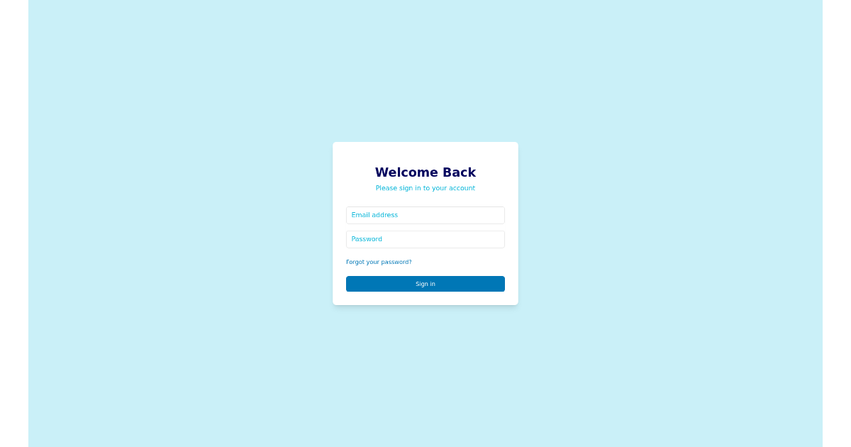Login Page - Free React, Tailwind Component
