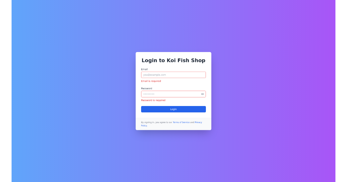 Login Page - Free React, Tailwind Component