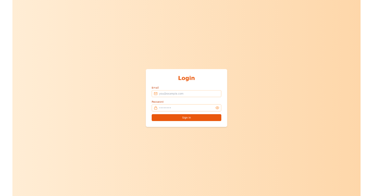 Login Screen - Free React, Tailwind Component
