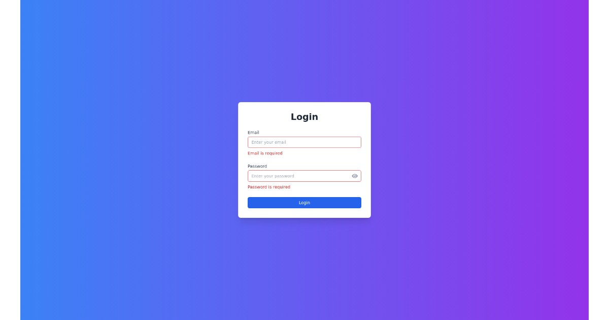 Login Form - Free React, Tailwind Component