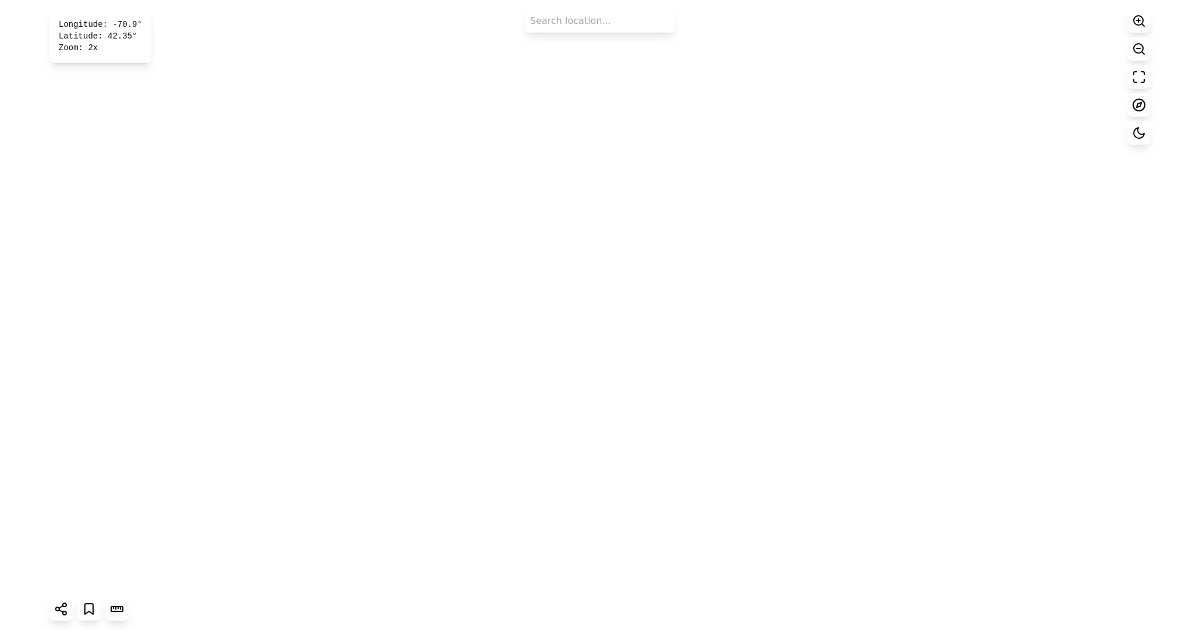React Map Component - Seamless Map Integration with Tailwind