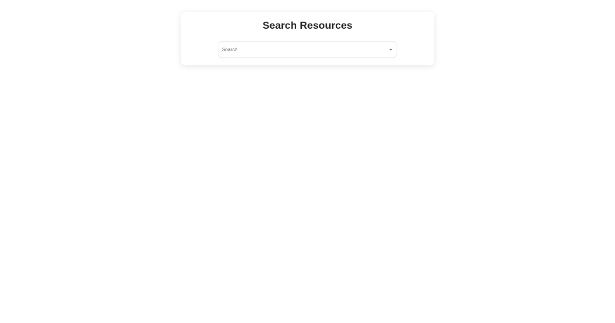 Styled Autocomplete - Free React, Mui Component