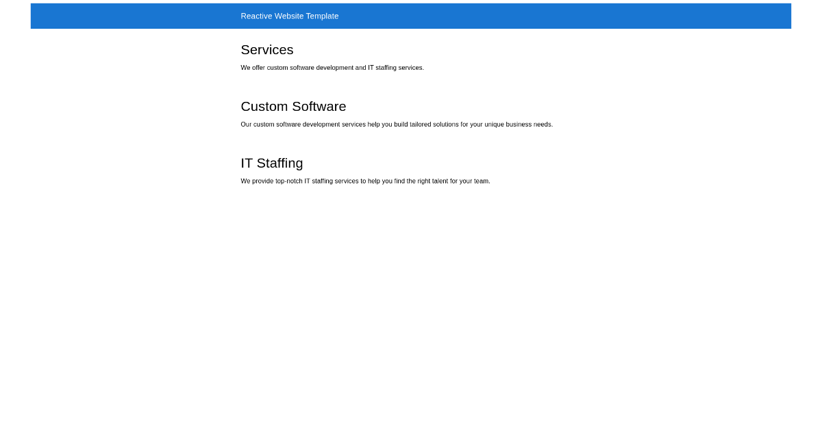 Page Template - Free React, Mui Component