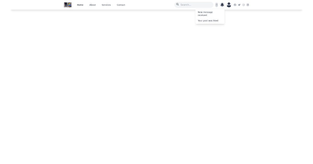 Nav Bar - Free React, Tailwind Component