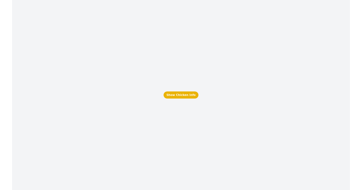 Chicken Popup - Free React, Tailwind Component