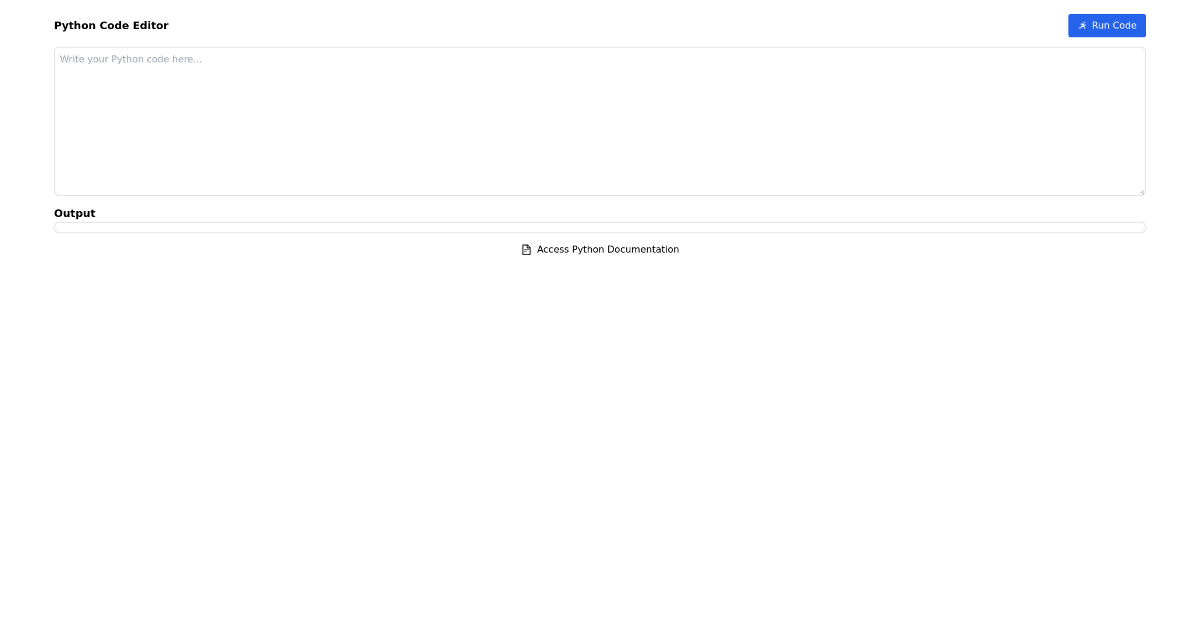 Learn to Integrate Python Code in React Applications