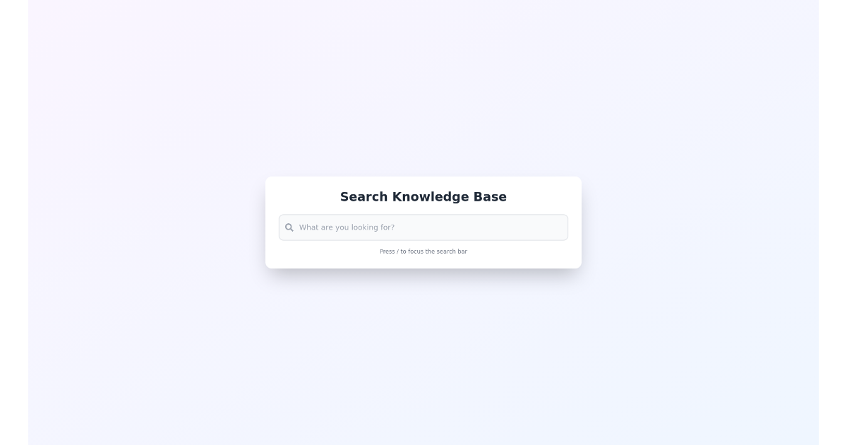 Search Bar - Free React, Tailwind Component