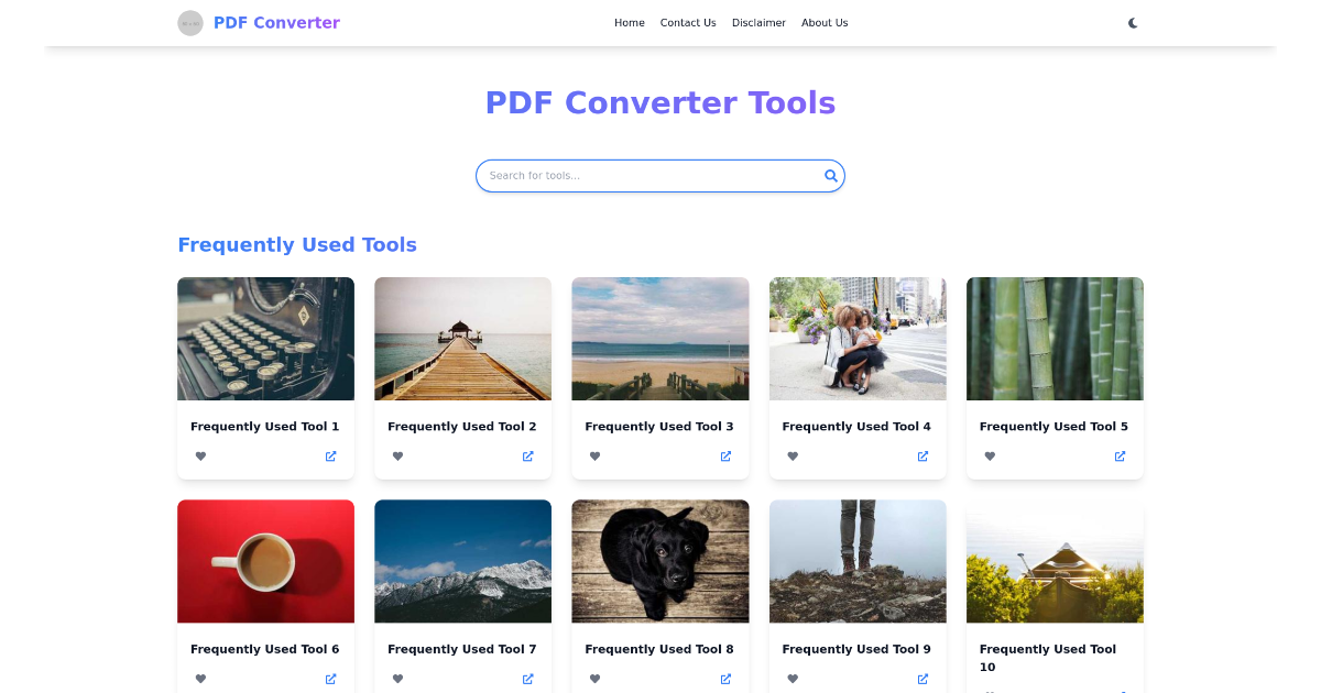 Header - Free React, Tailwind Component