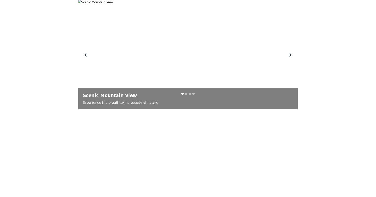 Image Slider - Free React, Tailwind Component