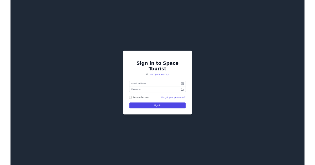 Modern Login U I - Free React, Tailwind Component