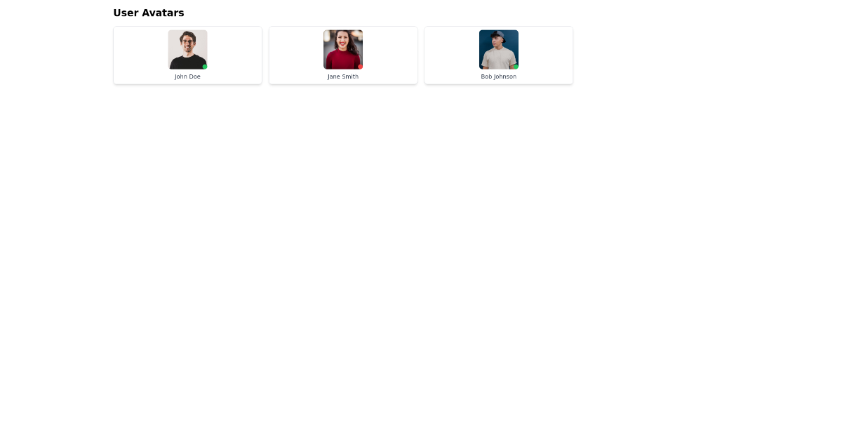 Square Avatar - Free React, Tailwind Component