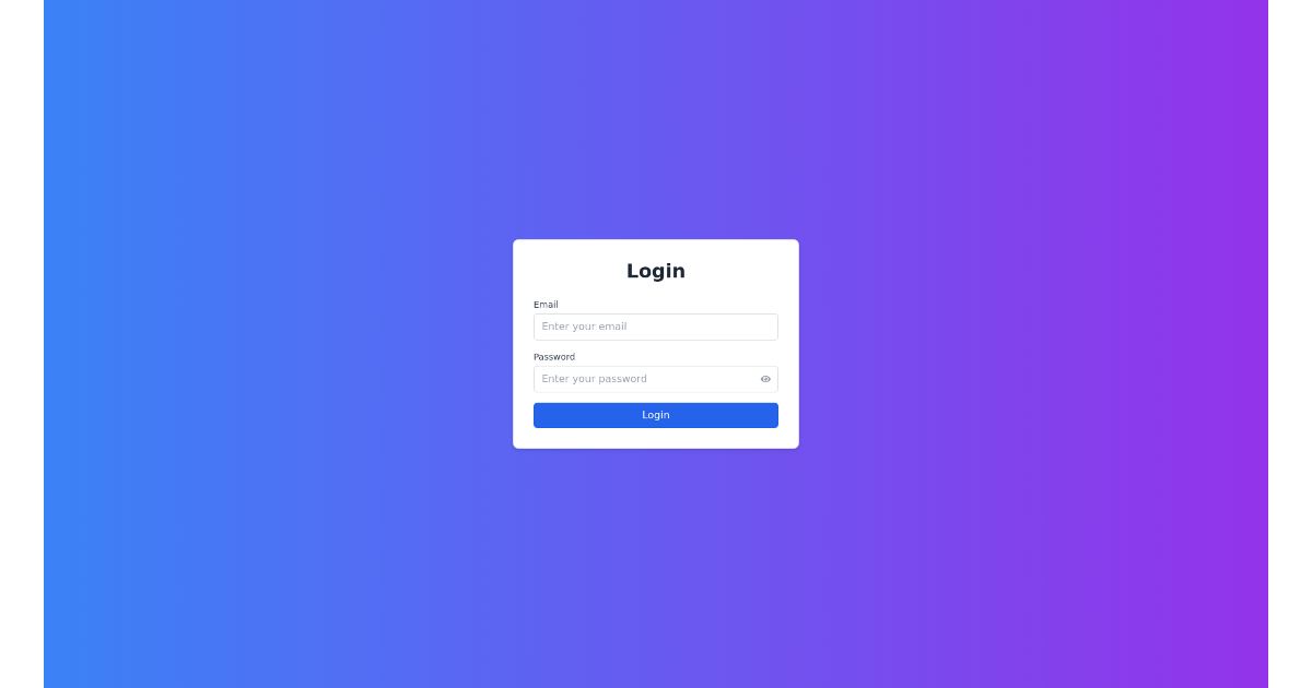 Login Page - Free React, Tailwind Component