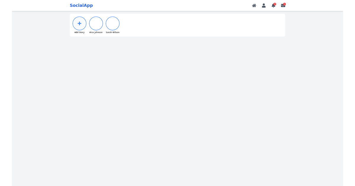 Social Media Platform - Free React, Tailwind Component