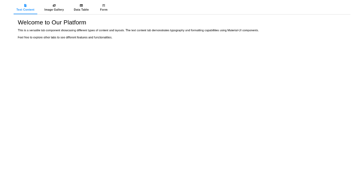 Styled Tabs - Free React, Mui Component