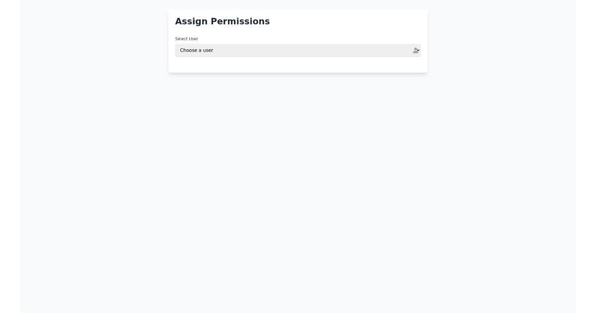 Assign Permissions - Free React, Tailwind Component