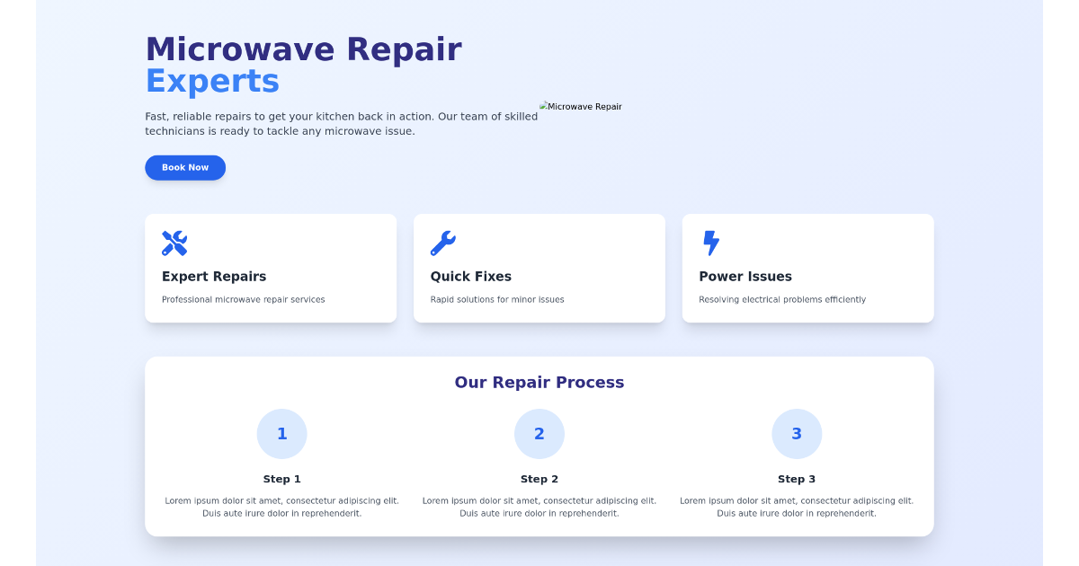 Hero Section - Free React, Tailwind Component