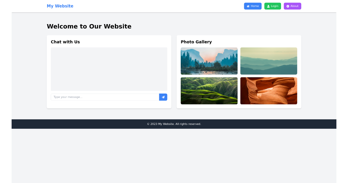 Integrate a Chat Bot Button Using React and Tailwind