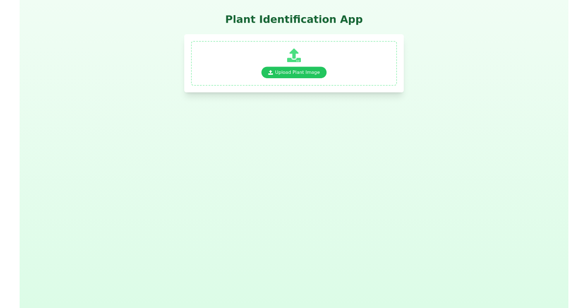 Mock Plant Data - Free React, Tailwind Component