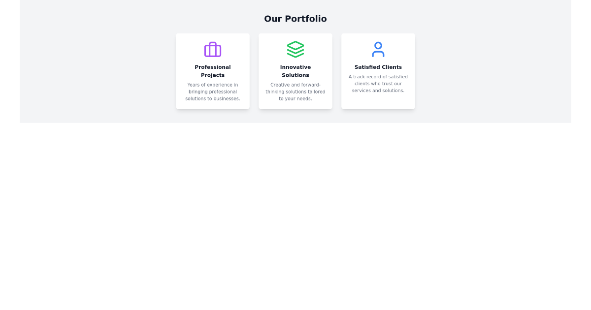 Promise Cards - Free React, Tailwind Component