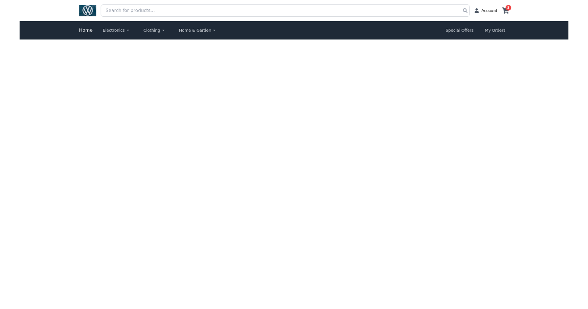 Header - Free React, Tailwind Component