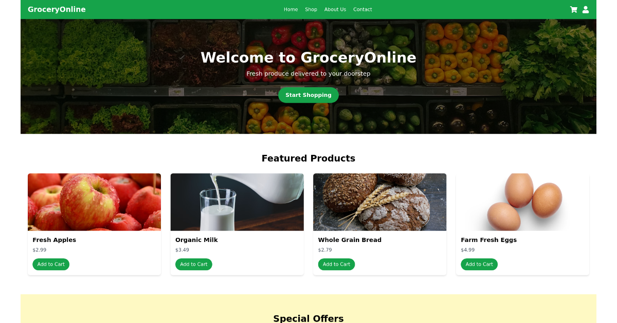 Landing Page - Free React, Tailwind Component