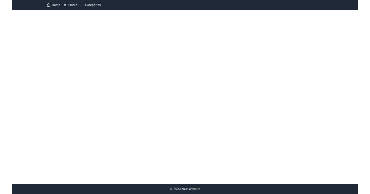 Main Layout - Free React, Tailwind Component