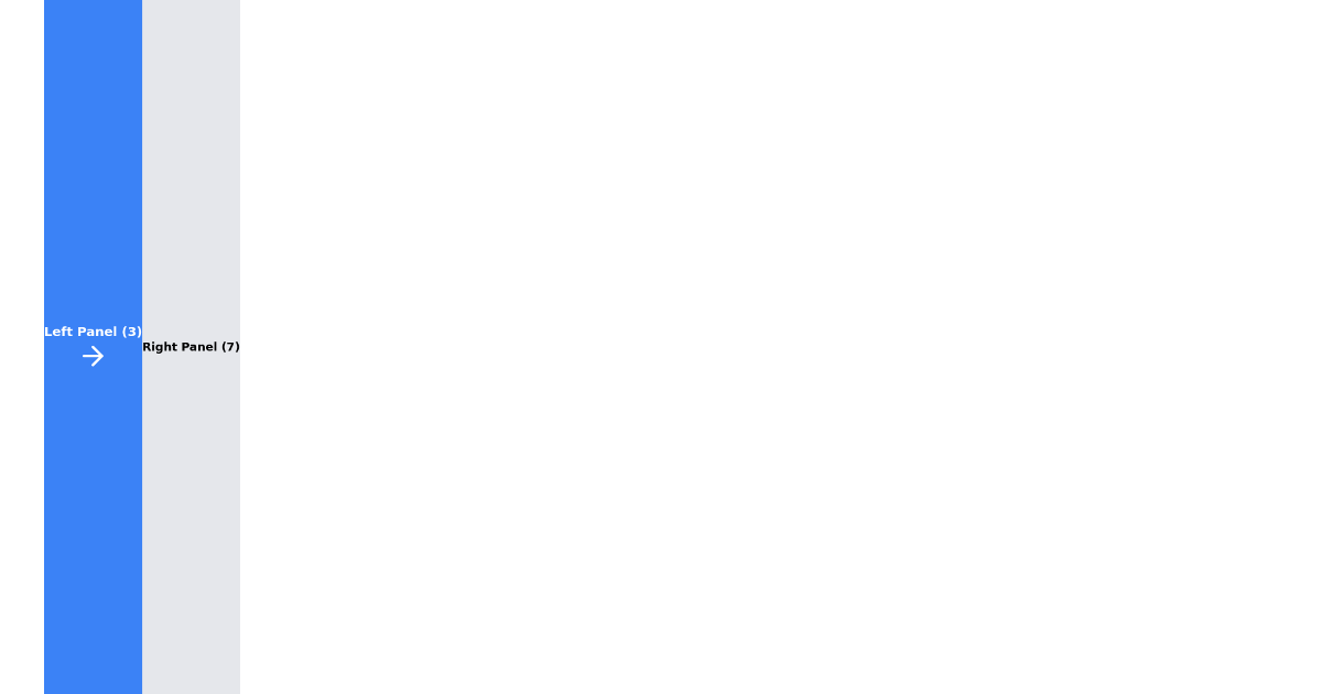 Main Split Layout - Free React, Tailwind Component