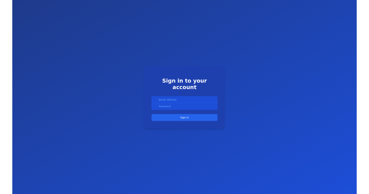 Login Page - Free React, Tailwind Component