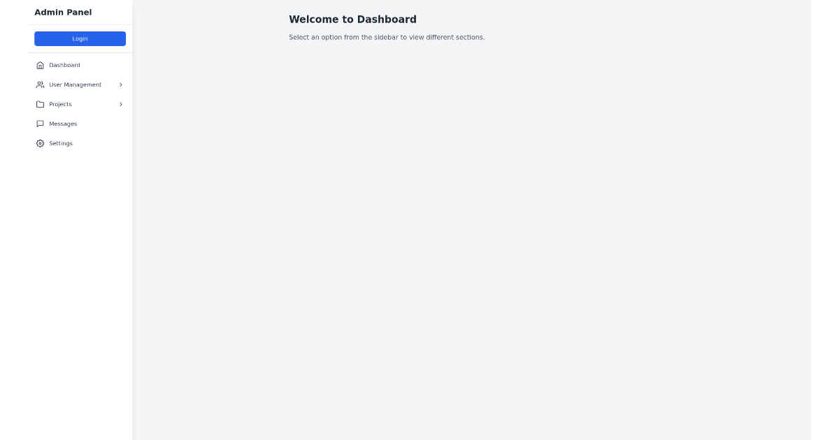 Sidebar - Free React, Tailwind Component