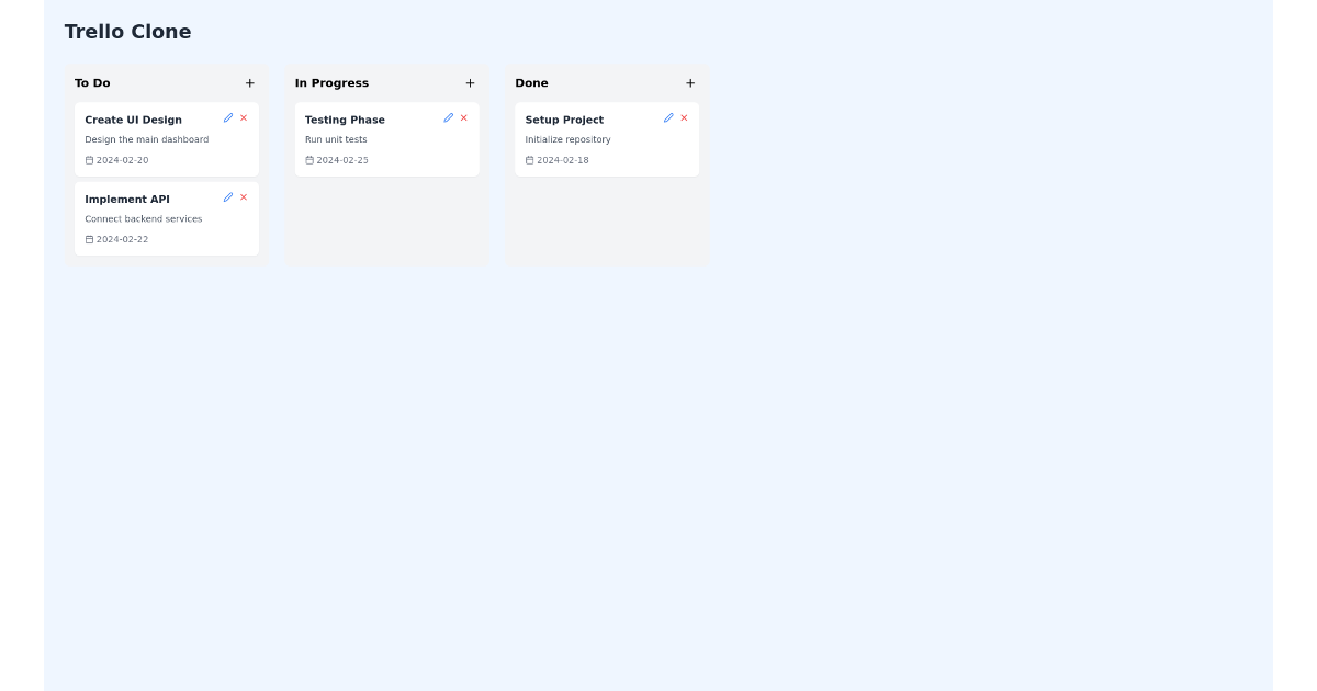 Initial Tasks - Free React, Tailwind Component