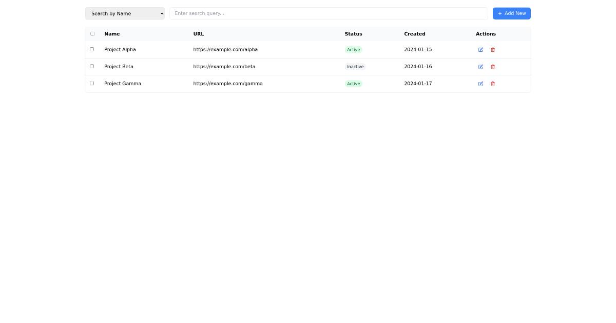 Item List - Free React, Tailwind Component