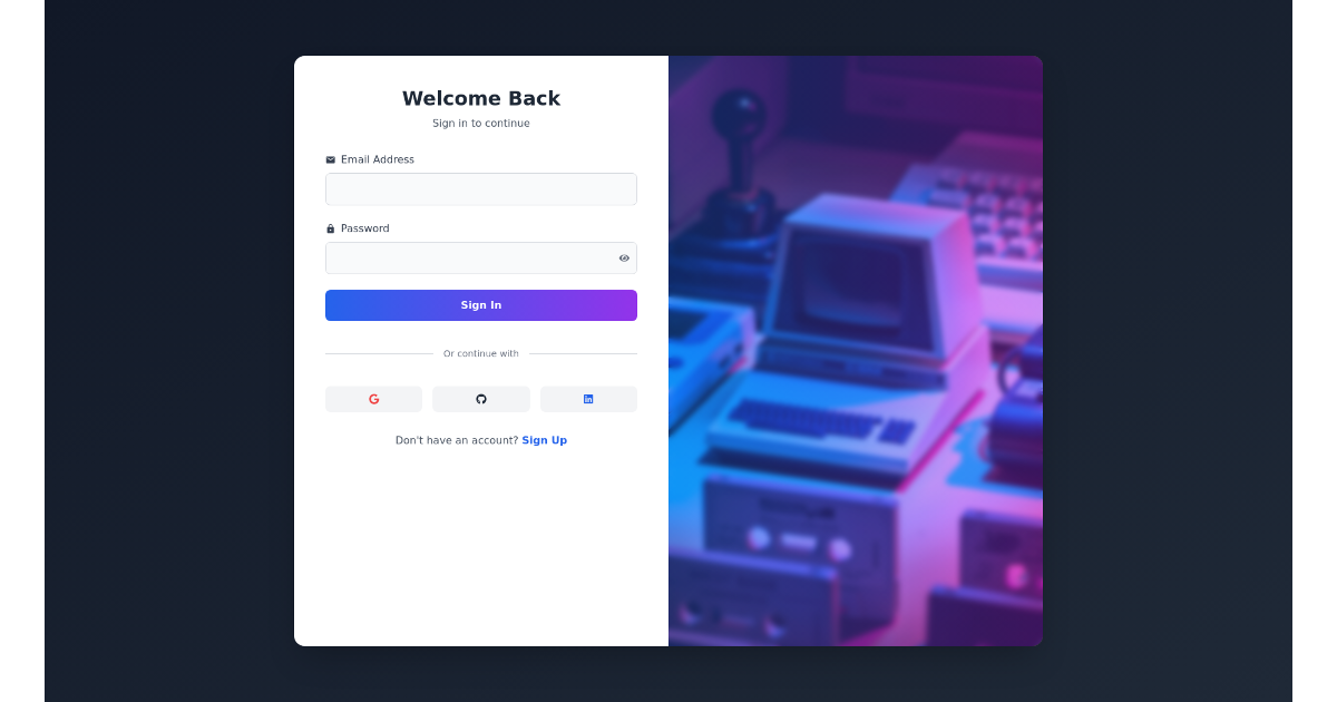 Default Component - Free React, Tailwind Component