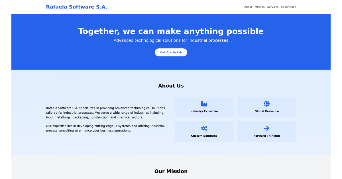 Landing Page - Free React, Tailwind Component