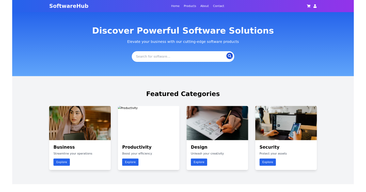 Header - Free React, Tailwind Component